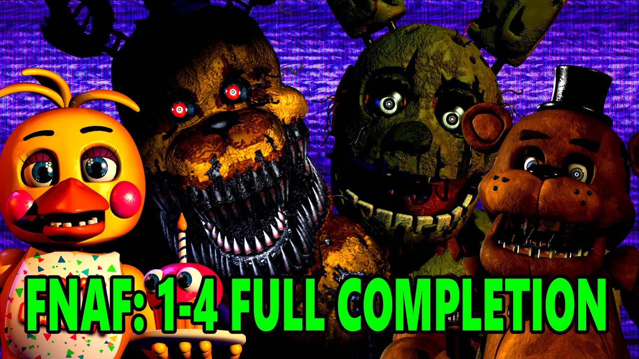 Completing Every OG FNAF Game in One Sitting! LIVESTREAM - YouTube