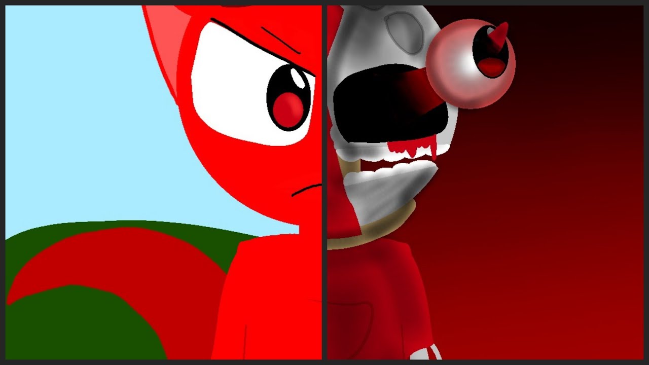 Raddy phase 1-2//Sprunki adolescents animals - YouTube