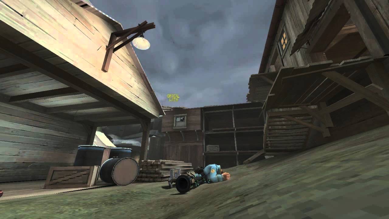 TF2 How to headshot while fall damage - YouTube