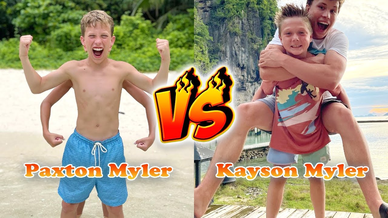 Paxton Myler VS Kayson Myler Transformation 👑 From Baby To 2024 - YouTube