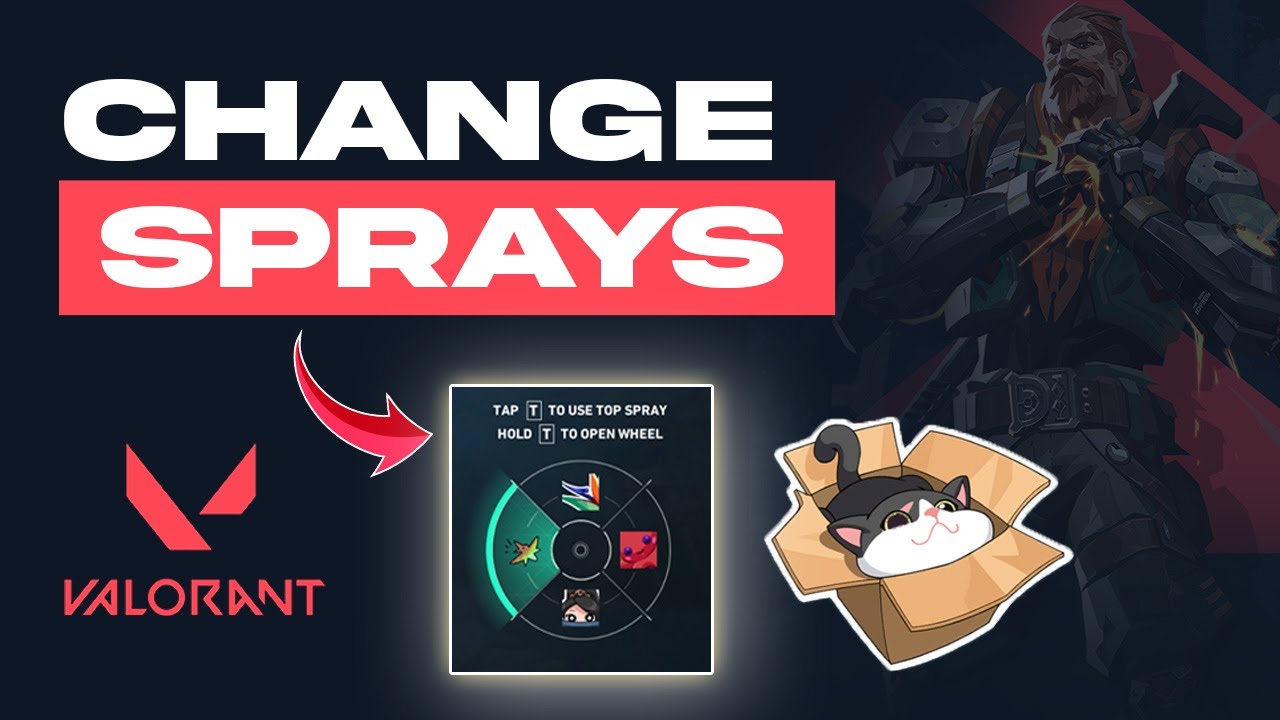 How to Change Sprays in Valorant on Windows | Change Spray in Valorant ...