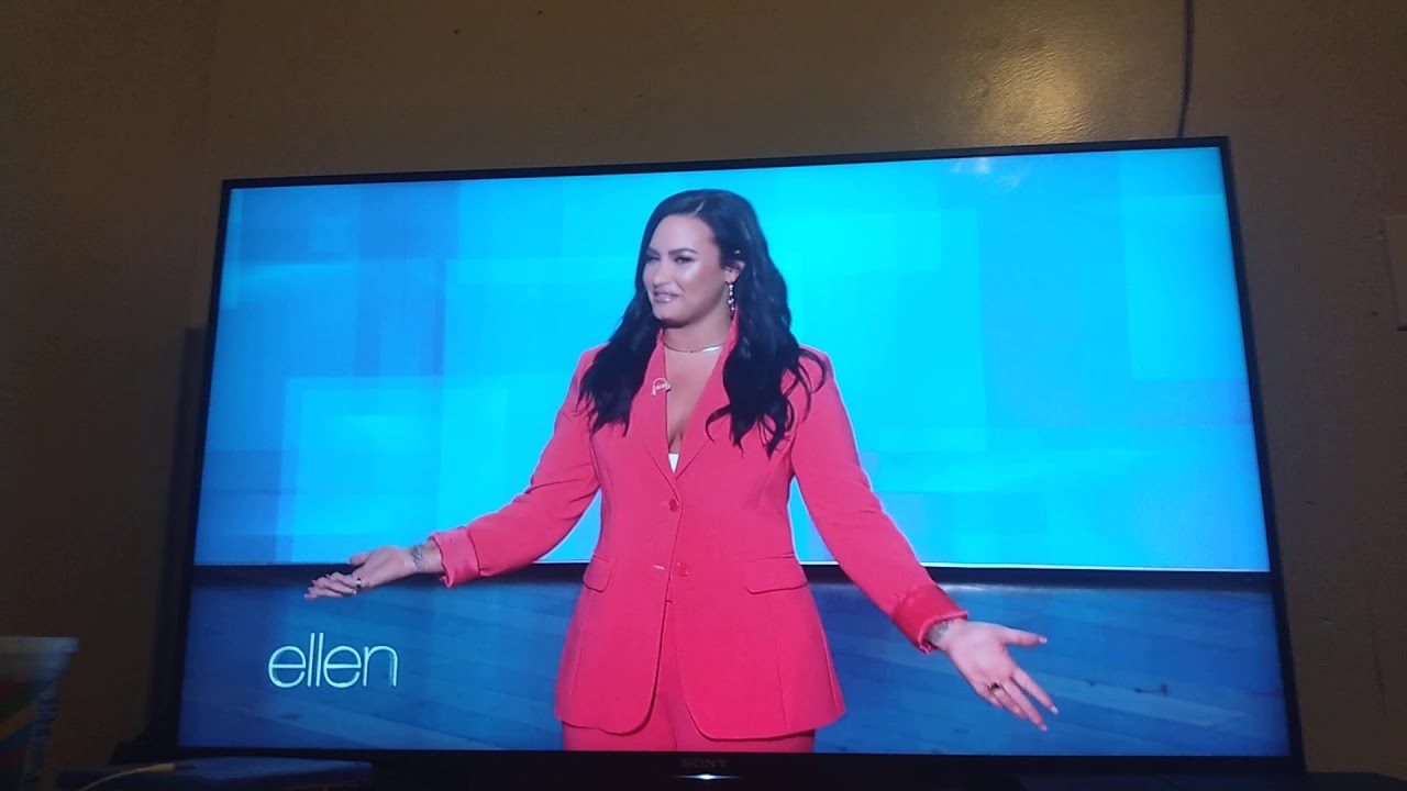 Opening to Ellen guest host Demi - YouTube