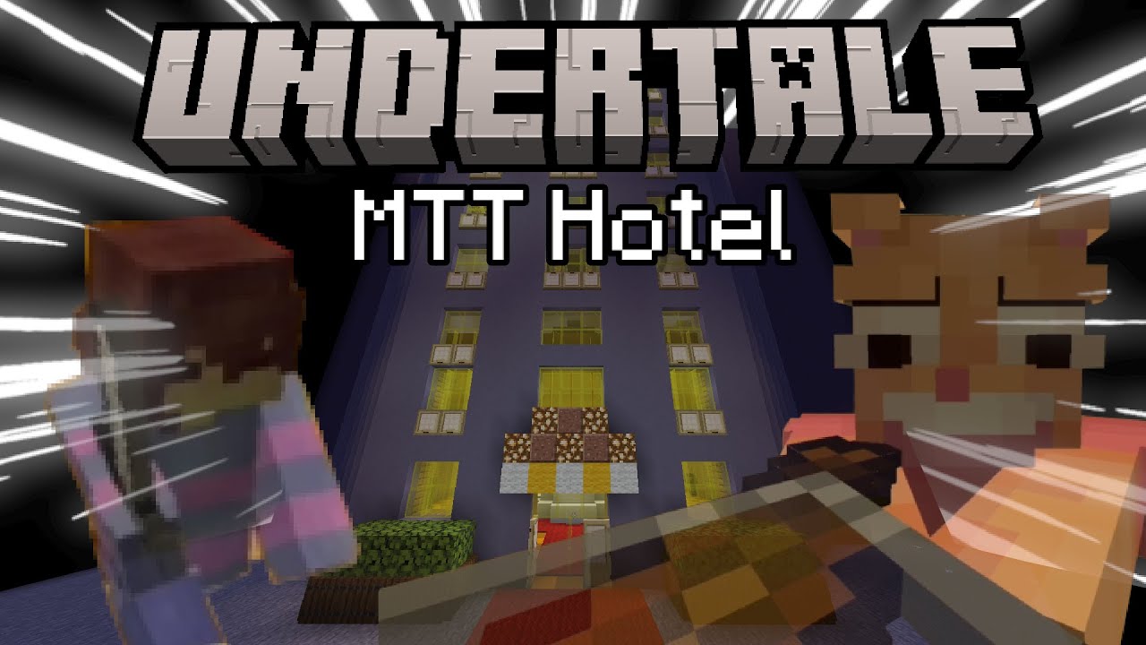 MTT Hotel Build in Minecraft - YouTube