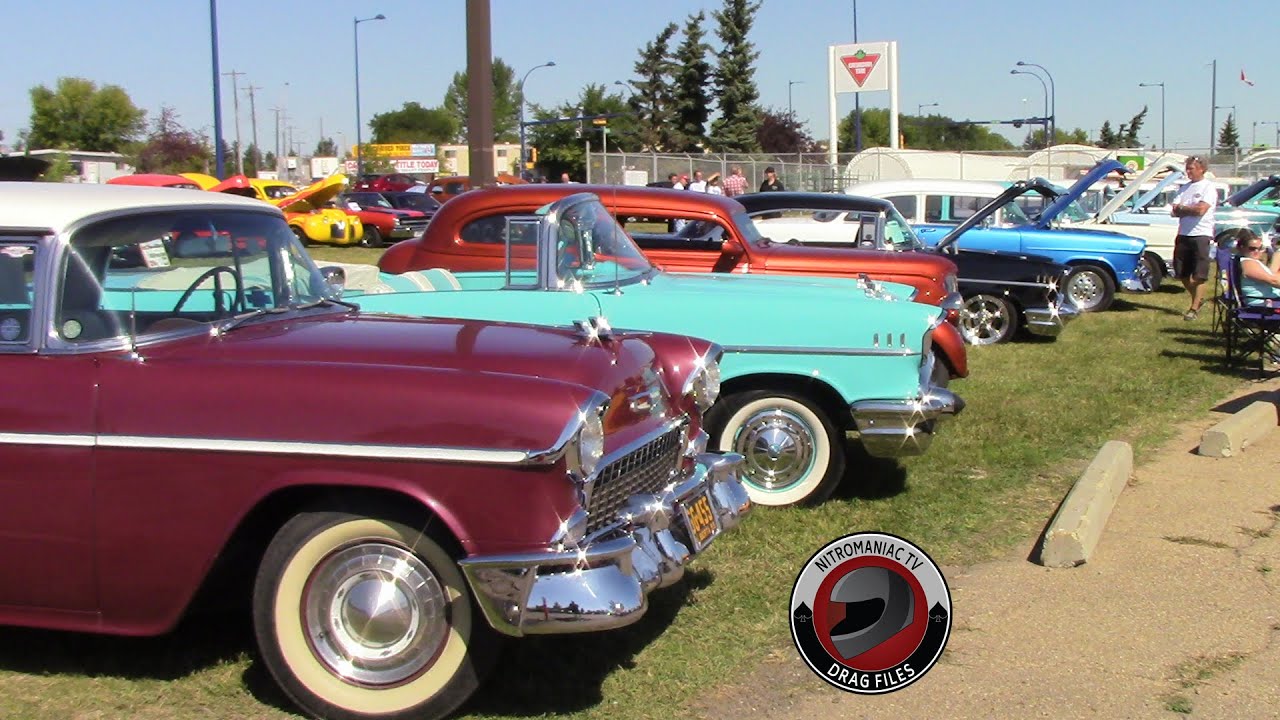 2017 Edmonton 567 Club Bowties vs. the World car show n shine - YouTube