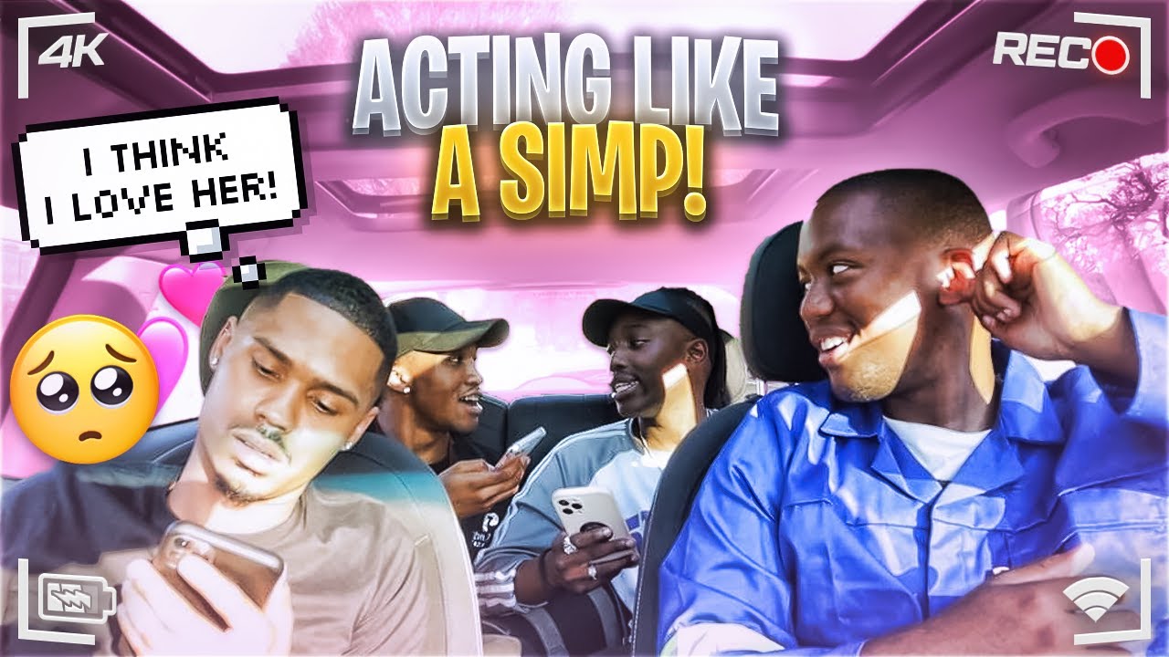 ACTING LIKE A SIMP IN FRONT OF MY FRIENDS!! **HILARIOUS** @JustDaddyG @lebogangleisa - YouTube