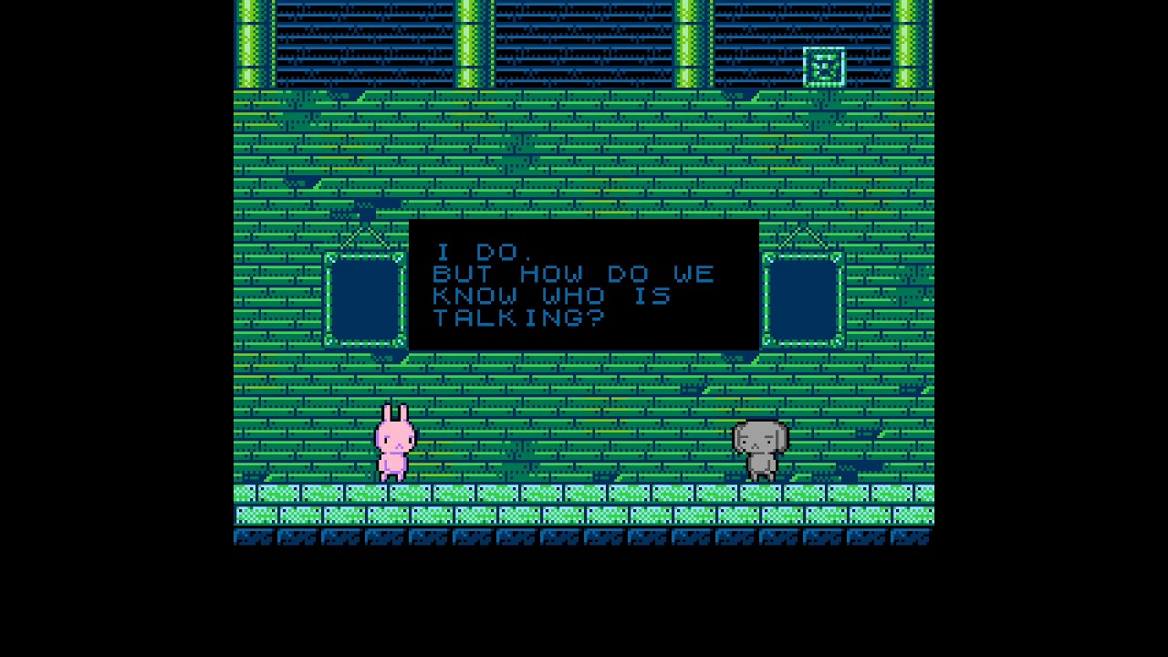 Bad Hare Day Nesmaker Homebrew NES Game - Text box aspirations... - YouTube