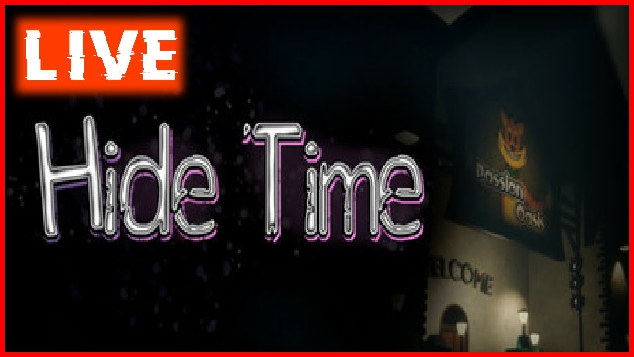 Playing A NEW Scary Horror Game That JUST RELEASED - Hide Time - YouTube