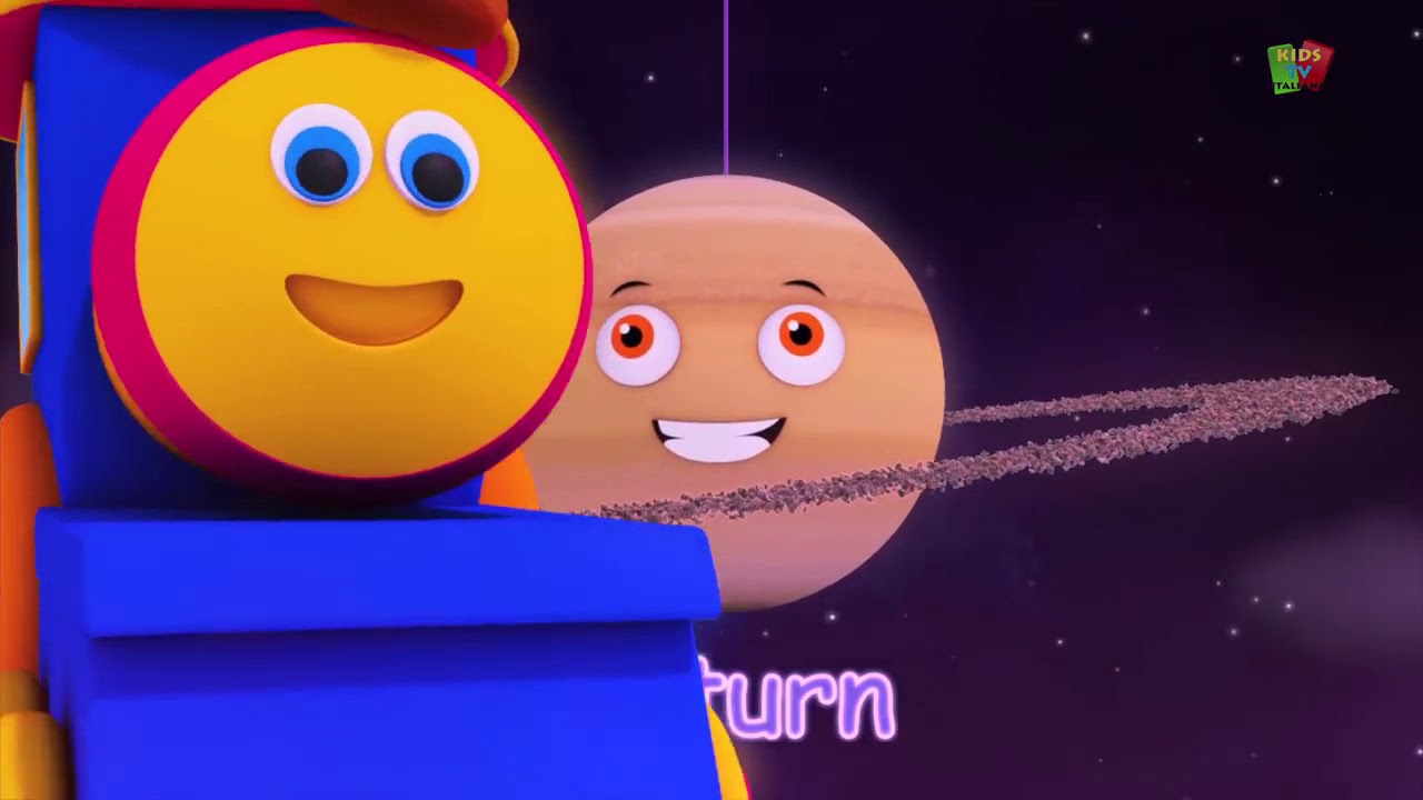 Bob il treno | Pianeti per bambini | Insegnare ai pianeti | Bob Planets ...