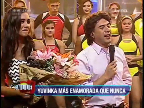 Calle 7 Bolivia - Yuvinka recibe una Sorpresa