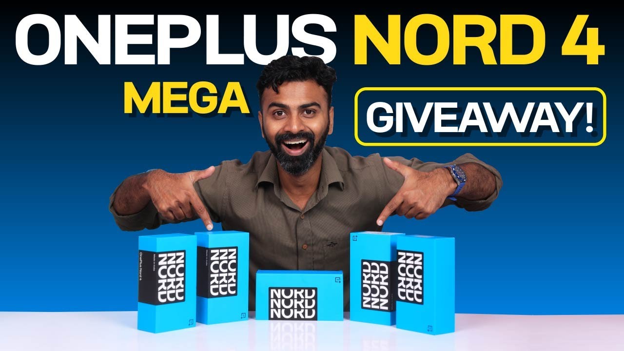 Chance to Win OnePlus Nord 4! Mega Giveaway | Watch the Video for ...