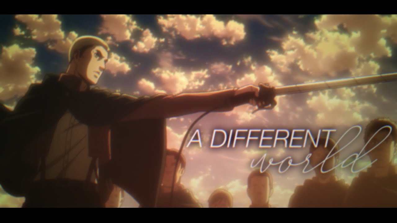 different world - attack on titan AMV - YouTube
