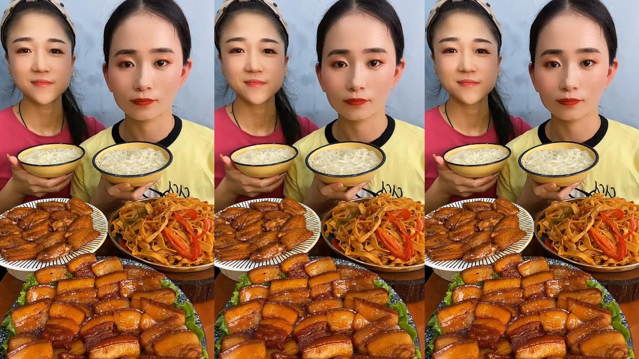 ASMR MUKBANG EATING SHOW | Eat normally without wasting food P003 - YouTube