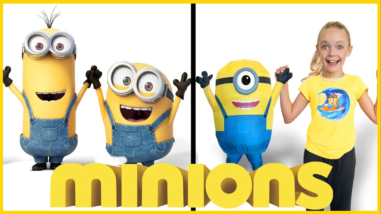 Minions Invasion with Jazzy Skye! Kids Fun TV - YouTube