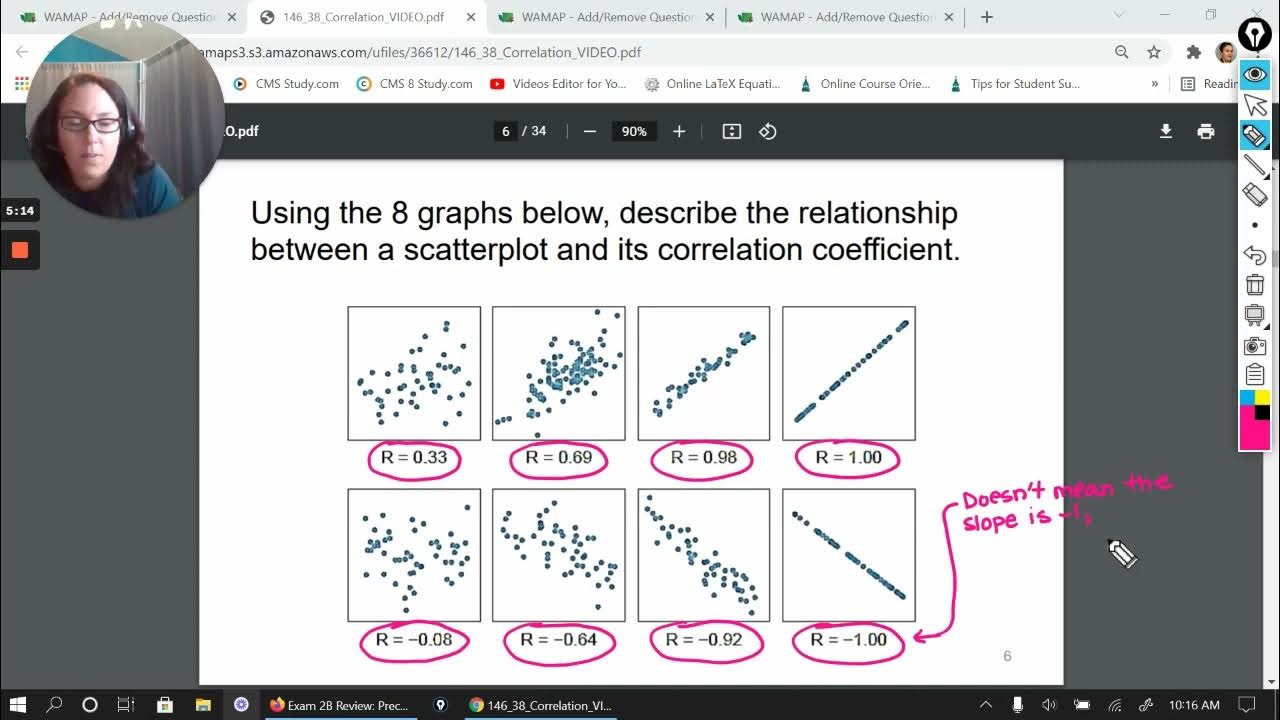 MATH& 146 Video 38A Correlation 1 - YouTube