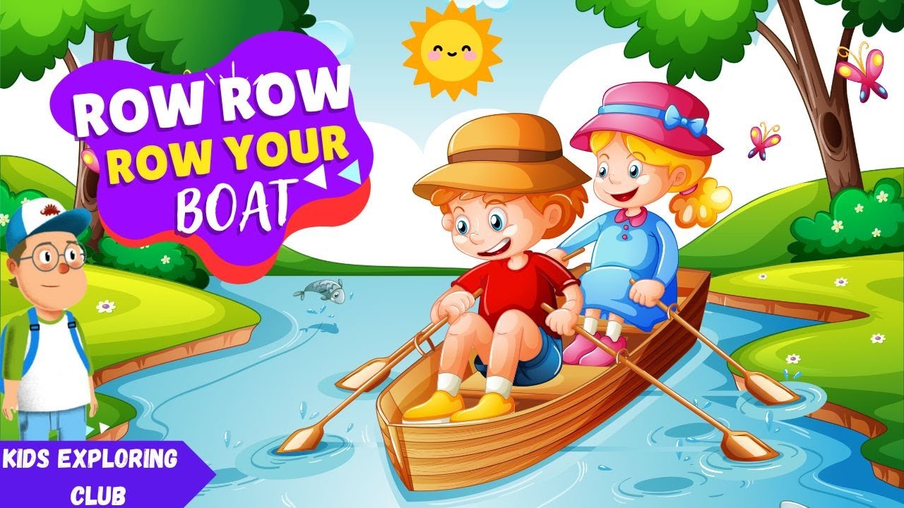 Row Row Row Your Boat | Nursery Rhymes | Kids Song | - YouTube