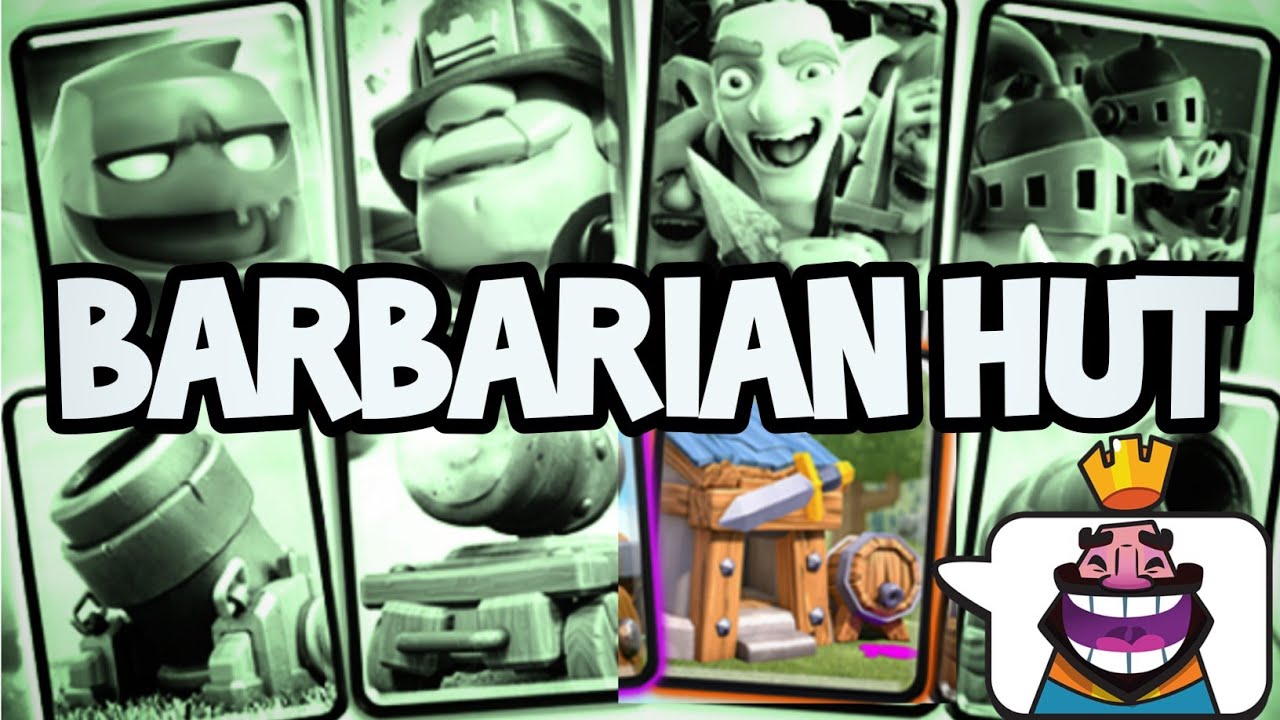 NEW BALANCE BARBARIAN HUT CW DECK | CLASH ROYALE - YouTube