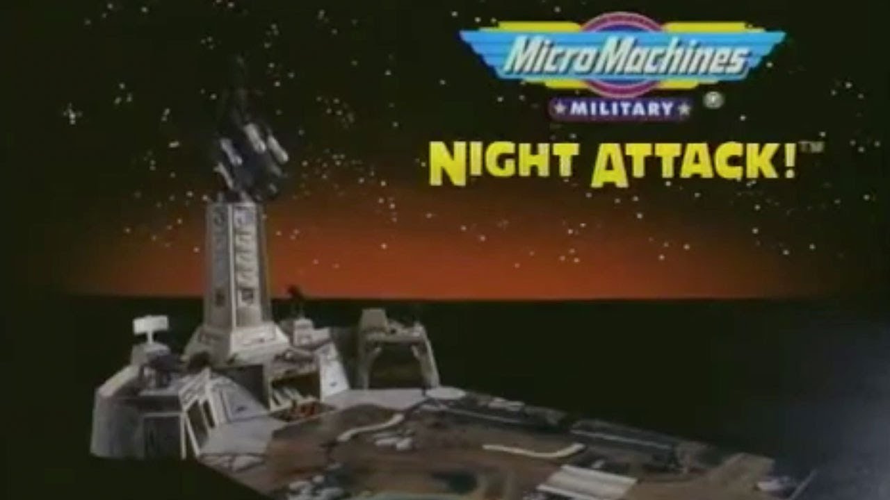 Micro Machines TV Commercial: Military Night Attack! 1995 - YouTube