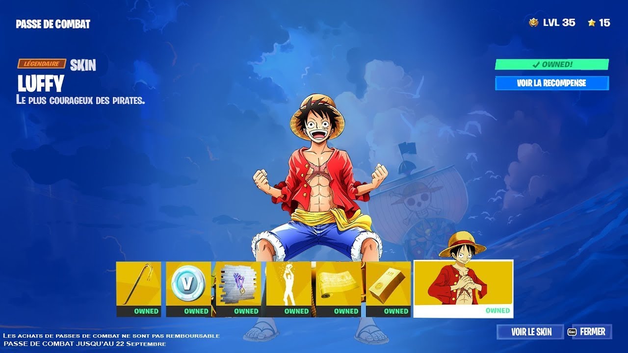 ONE PIECE NO FORTNITE TEMPORADA 3 CAPITULO 4 !!!? - YouTube