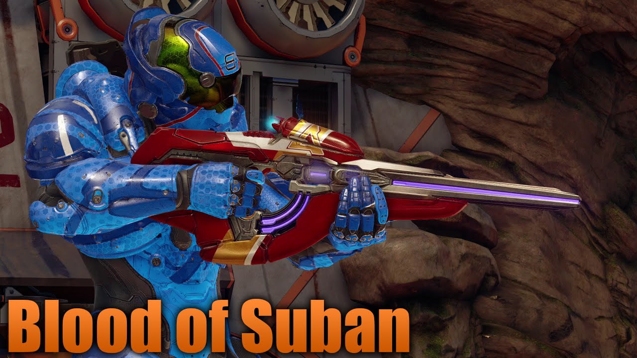 Halo 5: Guardians - Blood of Suban - Rare Weapon Showcase - YouTube