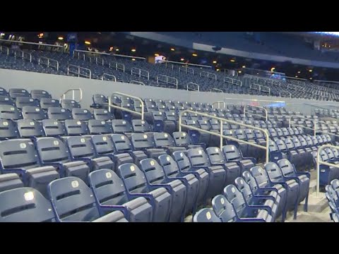 The Rogers Centre gets a brand new lower bowl for fans to enjoy - YouTube