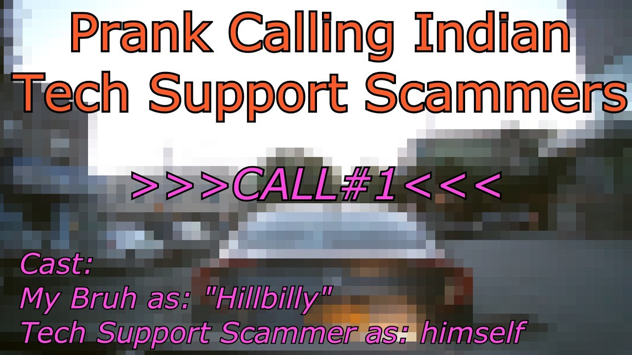 Prank Calling Indian Tech Support Scammers - CALL#1 - YouTube