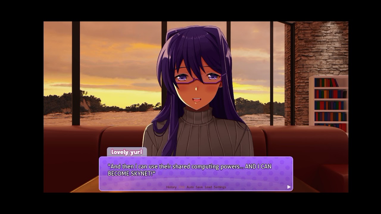 doki doki just yuri mod. Android version - YouTube