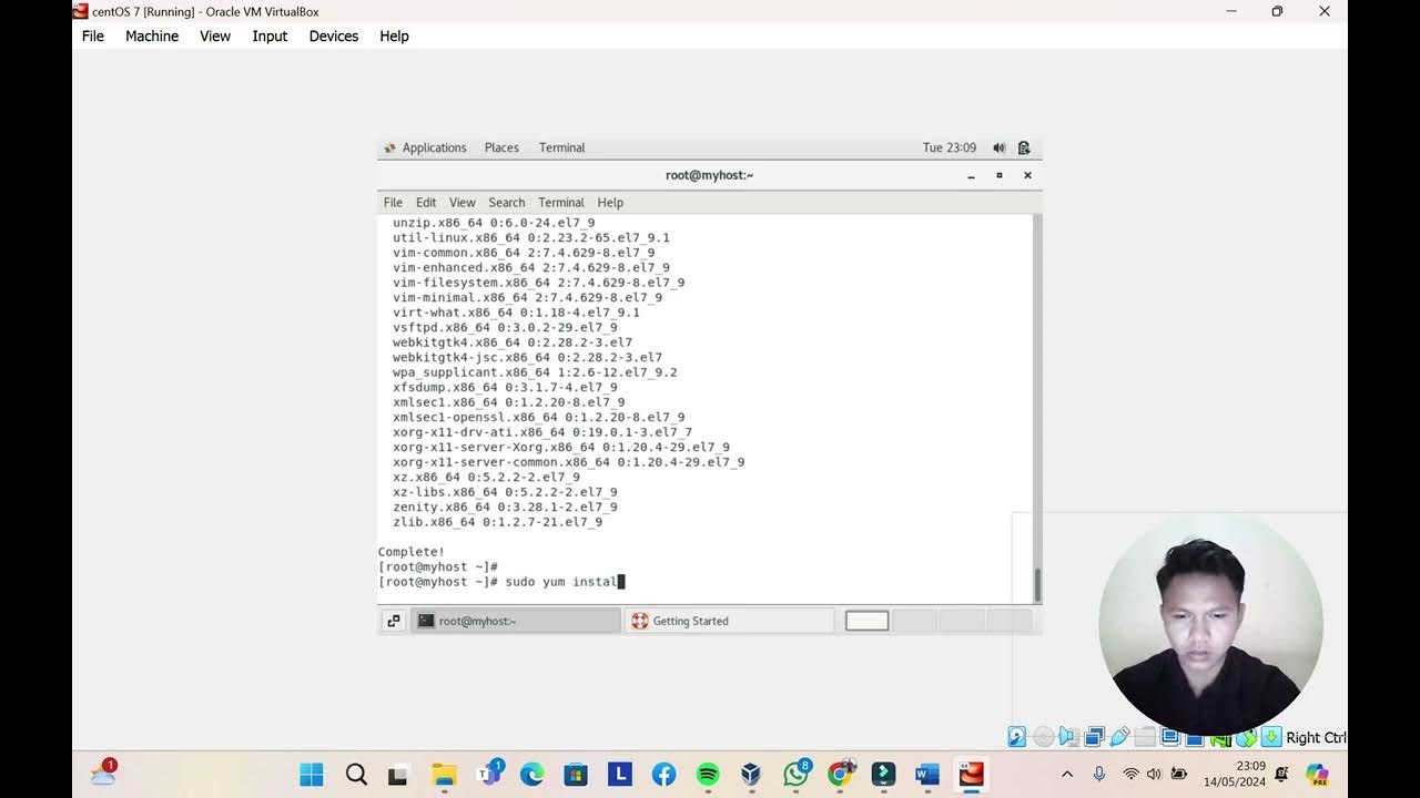 Tugas 2 Bagian 1 Instalasi NFS Server pada CentOS 7 - YouTube