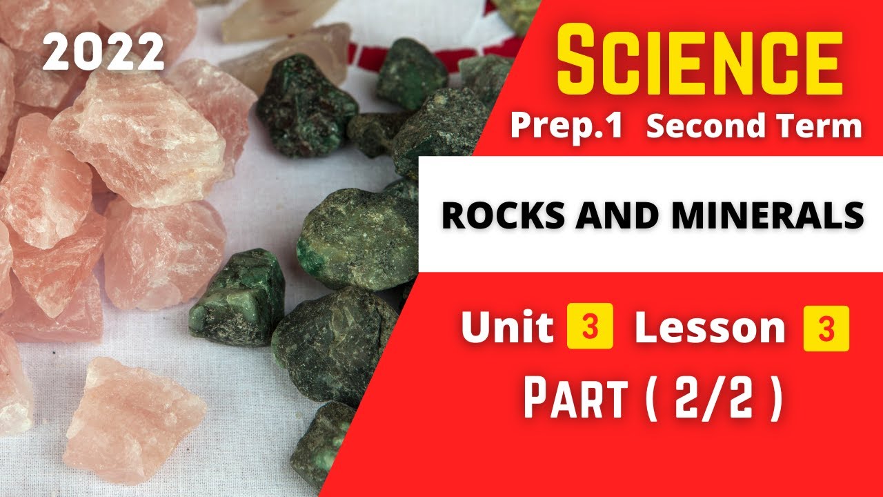 SCIENCE | Prep.1 | Rocks and Minerals #2 | Unit 3 - Lesson 3 - YouTube