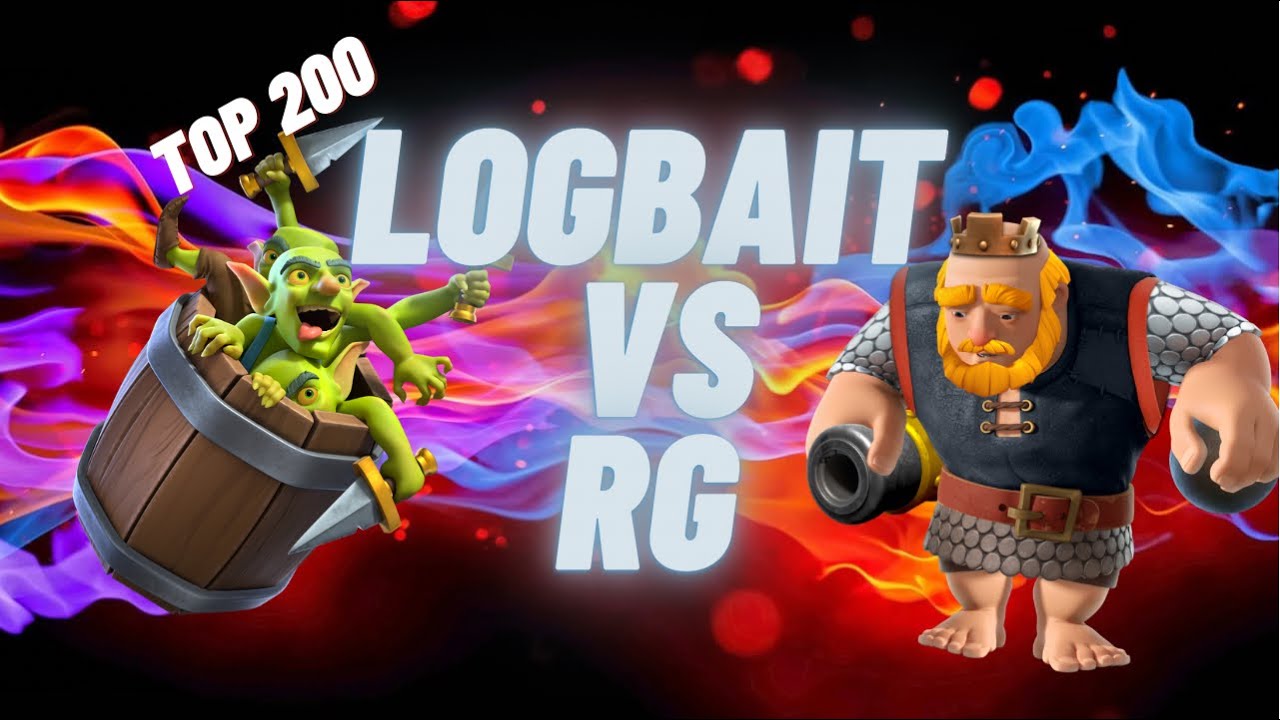 HOW TO BEAT ROYAL GIANT WITH LOGBAIT TOP LADDER GAMEPLAY - YouTube