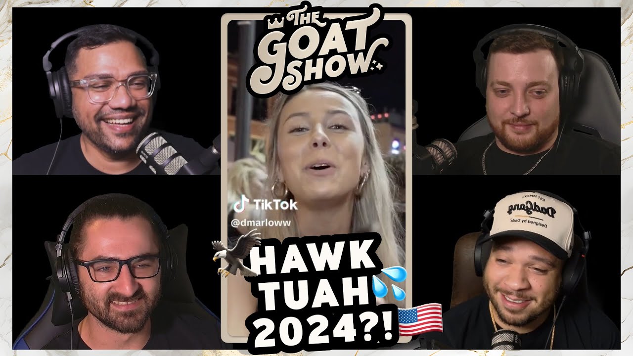 THE GOAT SHOW CLIP 🐐🎙️ All Hail The HAWK TUAH GIRL!! - YouTube