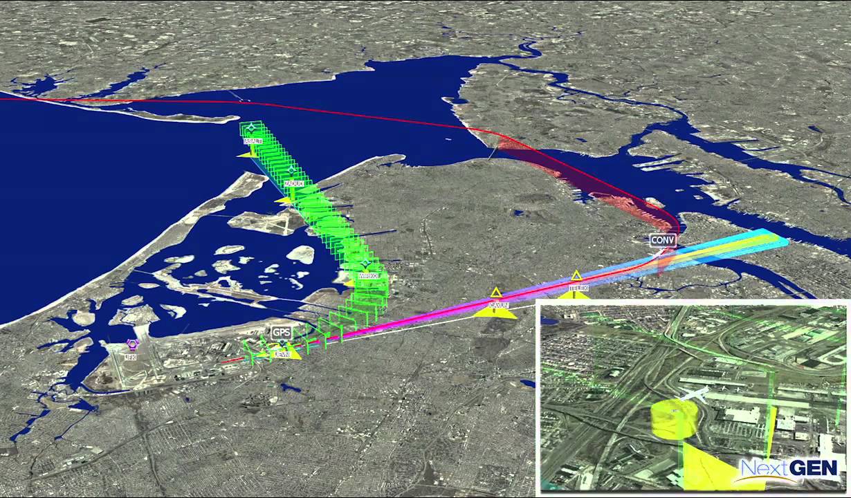 New JetBlue RNP Approach at JFK - YouTube