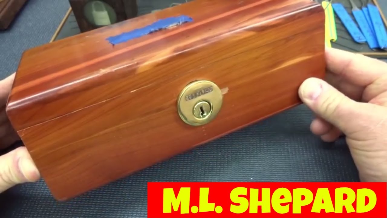 (1301) Cedar Treasure Chest Picked Open - YouTube