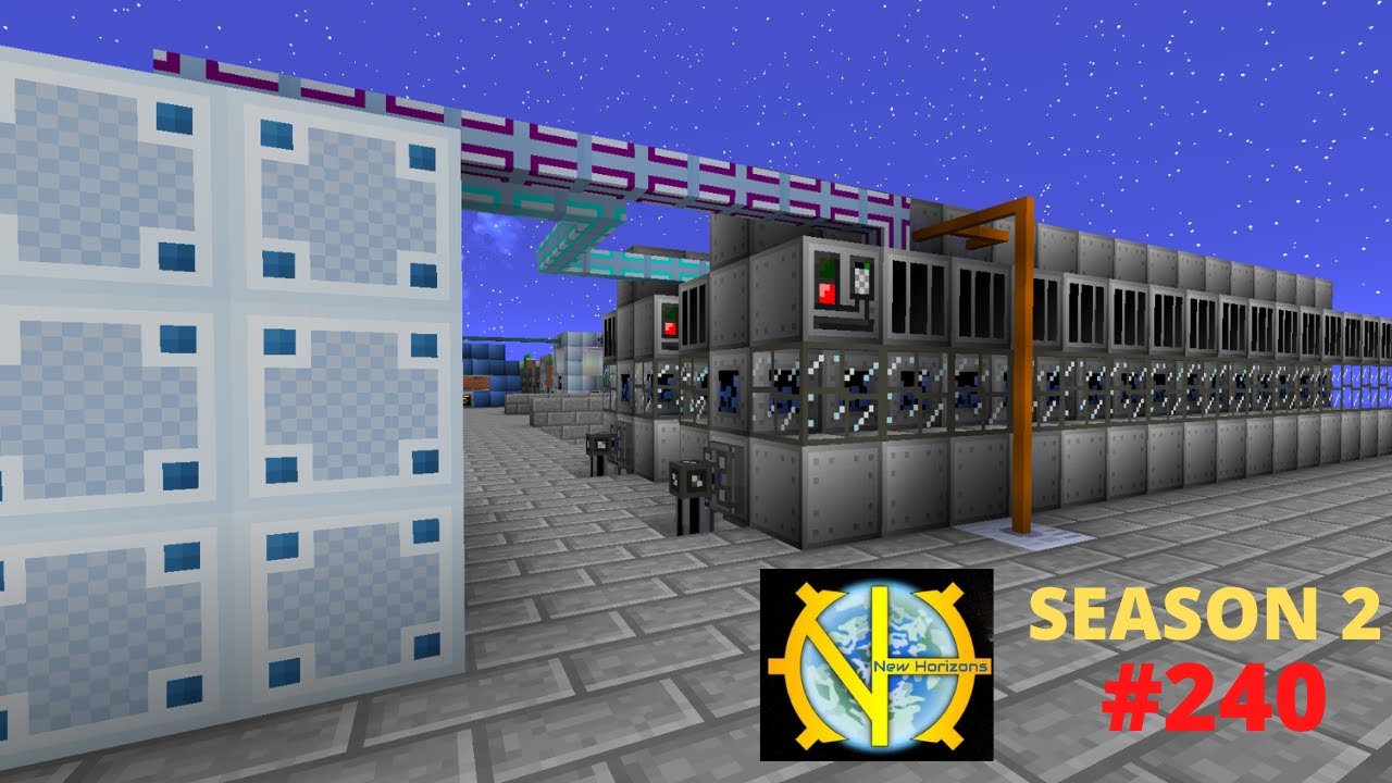 GregTech New Horizons S2 - 240 - Wetware Mainframes - YouTube