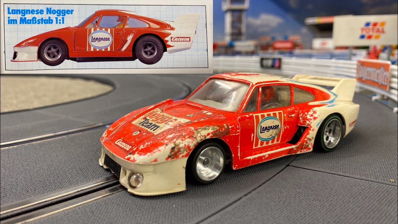 Porsche 935 lebt wieder - Carrera Slotcar auf einem Plafit Chassis ...