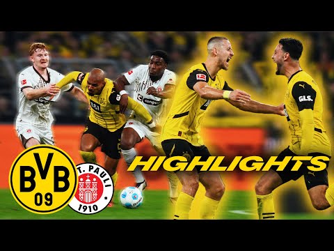 „Er ist einfach ein Monster!“ | BVB - FC St. Pauli 2:1 | Highlights