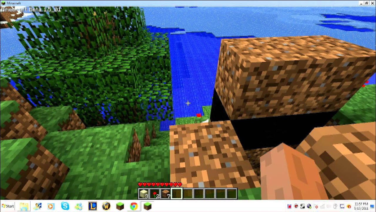 Minecraft Test Video! - YouTube