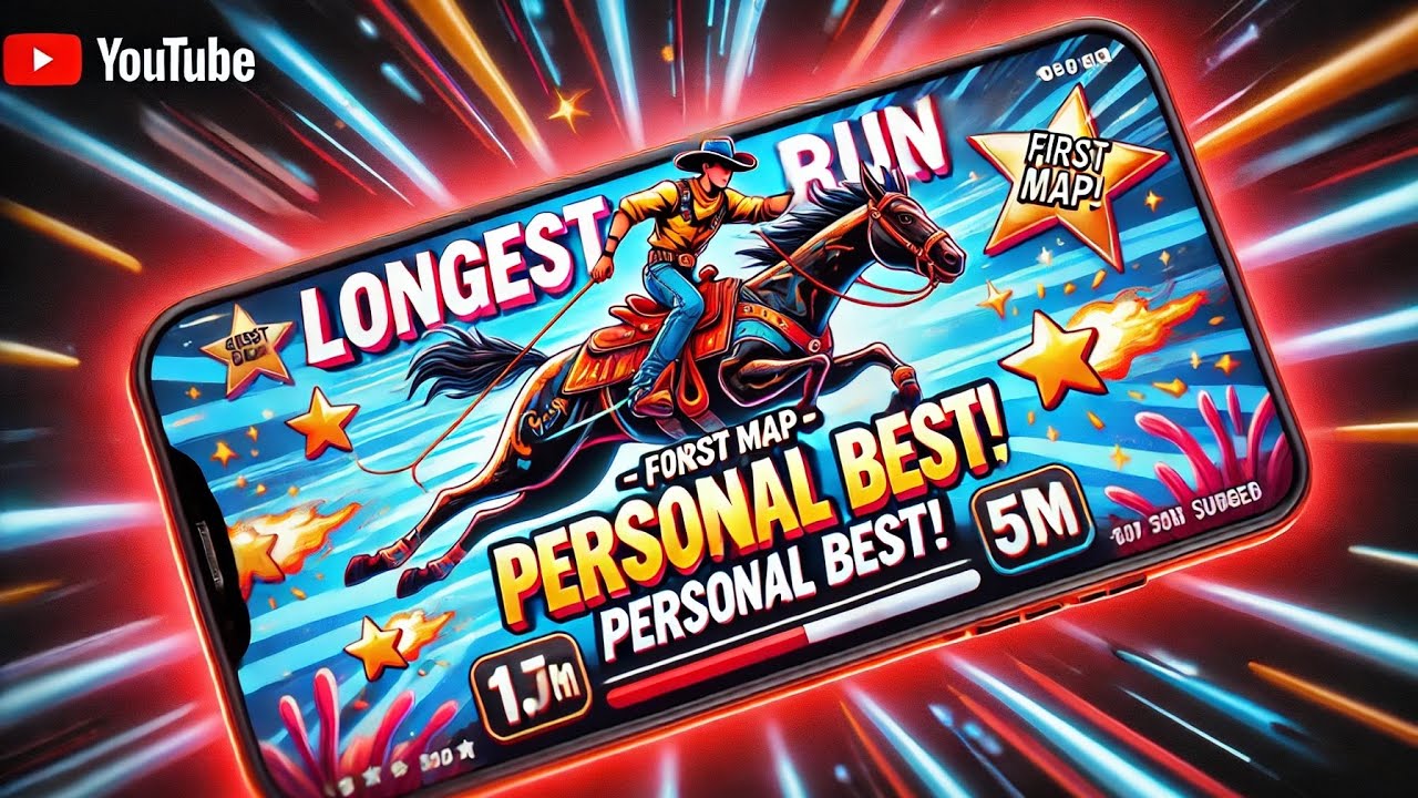 Longest Rodeo Stampede Run - First Map (Personal Best) - YouTube