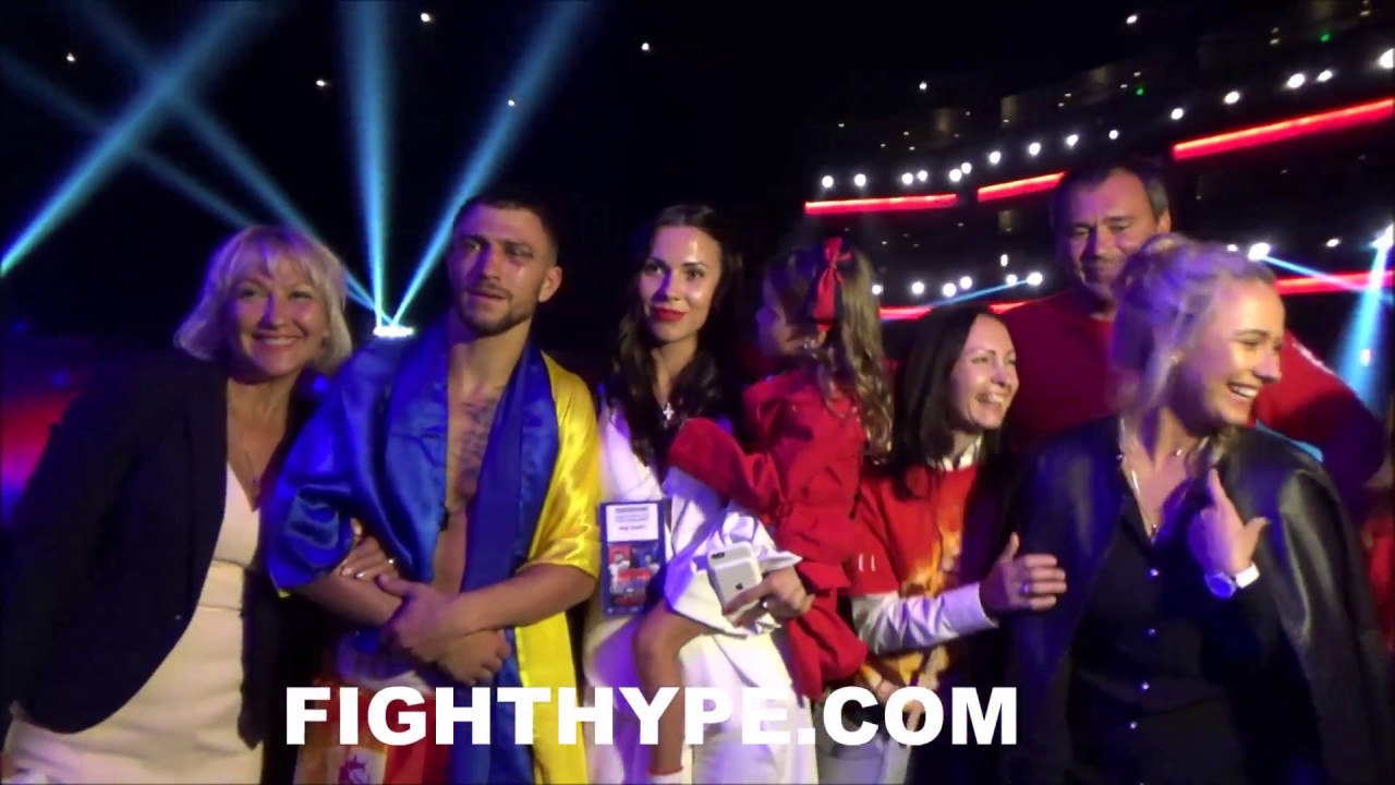 VASYL LOMACHENKO IMMEDIATELY AFTER 7TH ROUND BEATDOWN OF MIGUEL ...