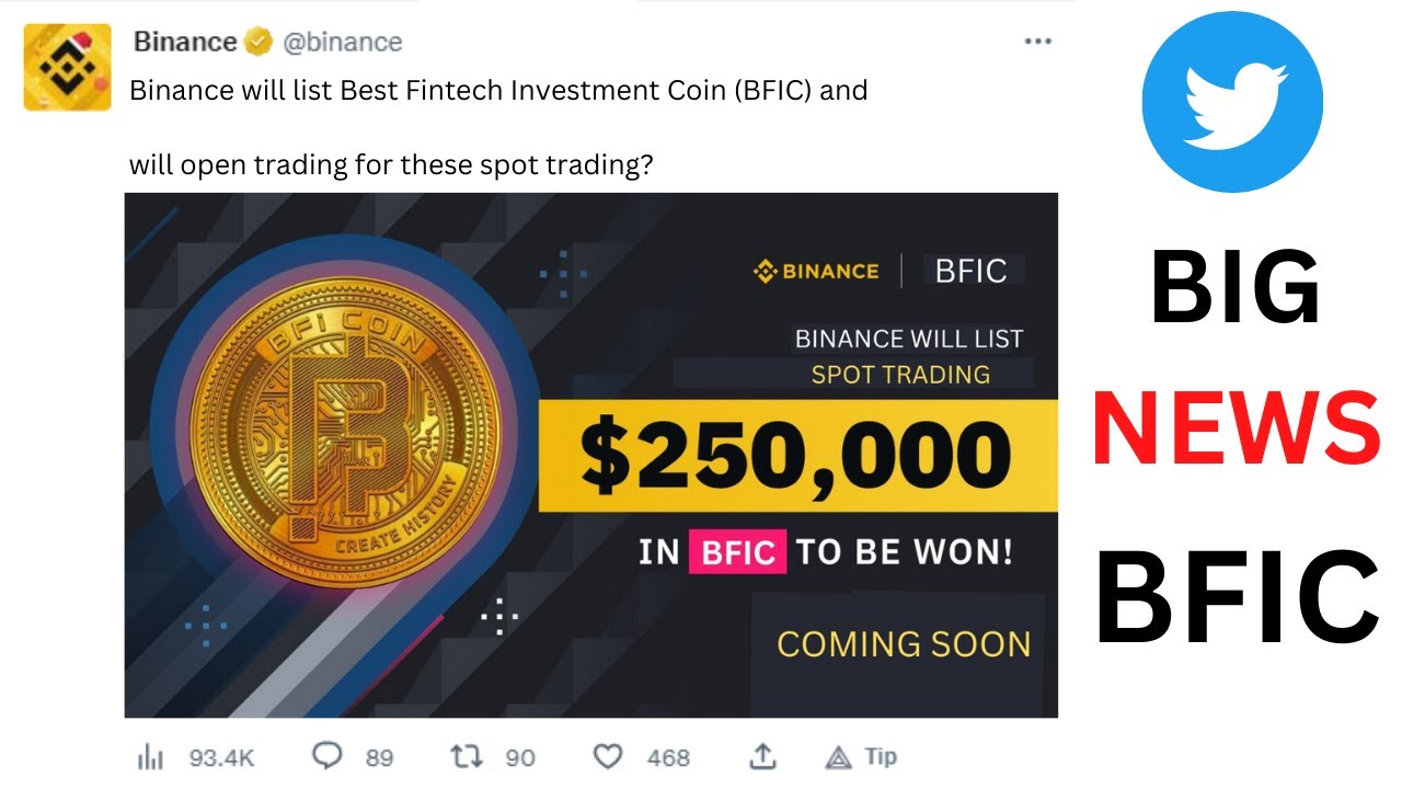 Bfic New Updates or New exchange list #binance ? @BLOVECOIN - YouTube