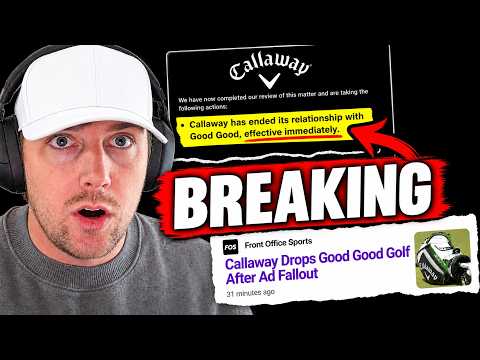 BREAKING: Callaway Officially Drops Good Good