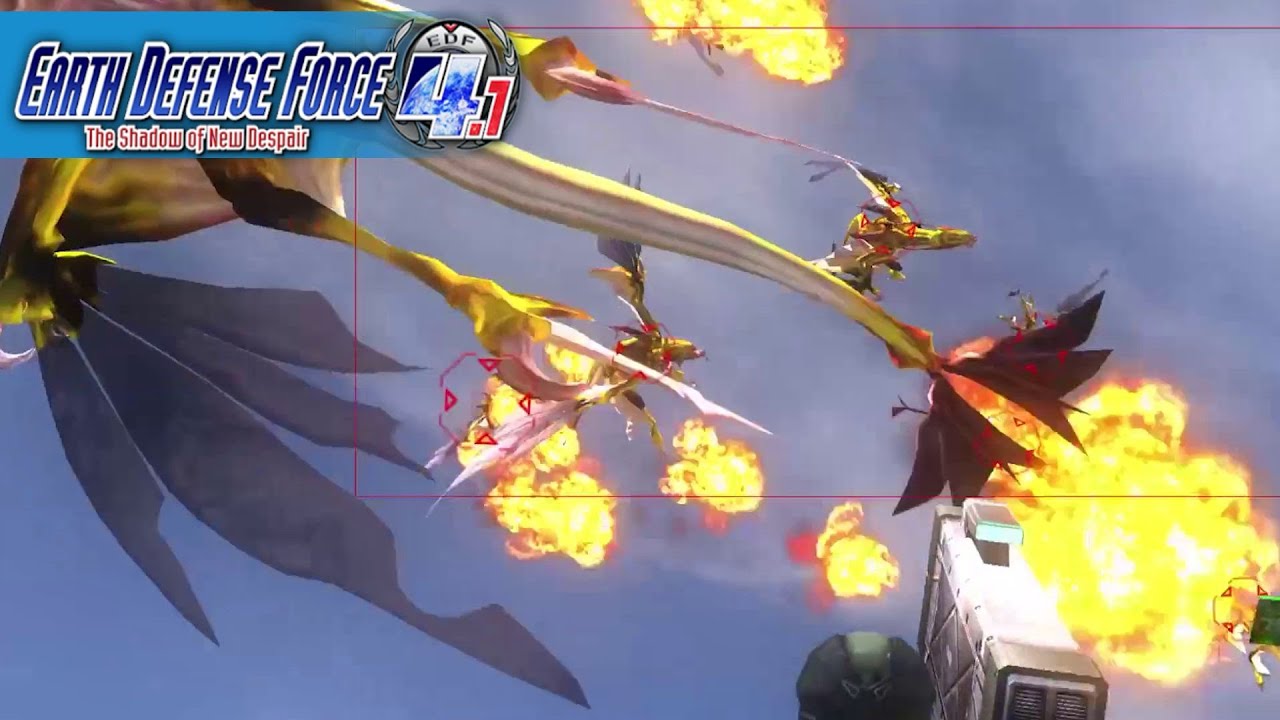 Earth Defense Force 4.1 | 77. Monster Party | Ranger | Normal - YouTube