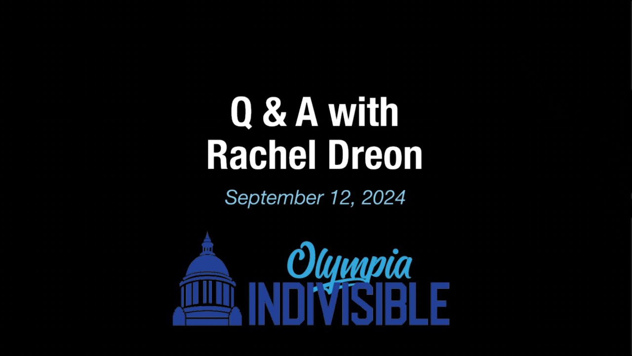 Q&A with Rachel Dreon 2024-09-12 - YouTube