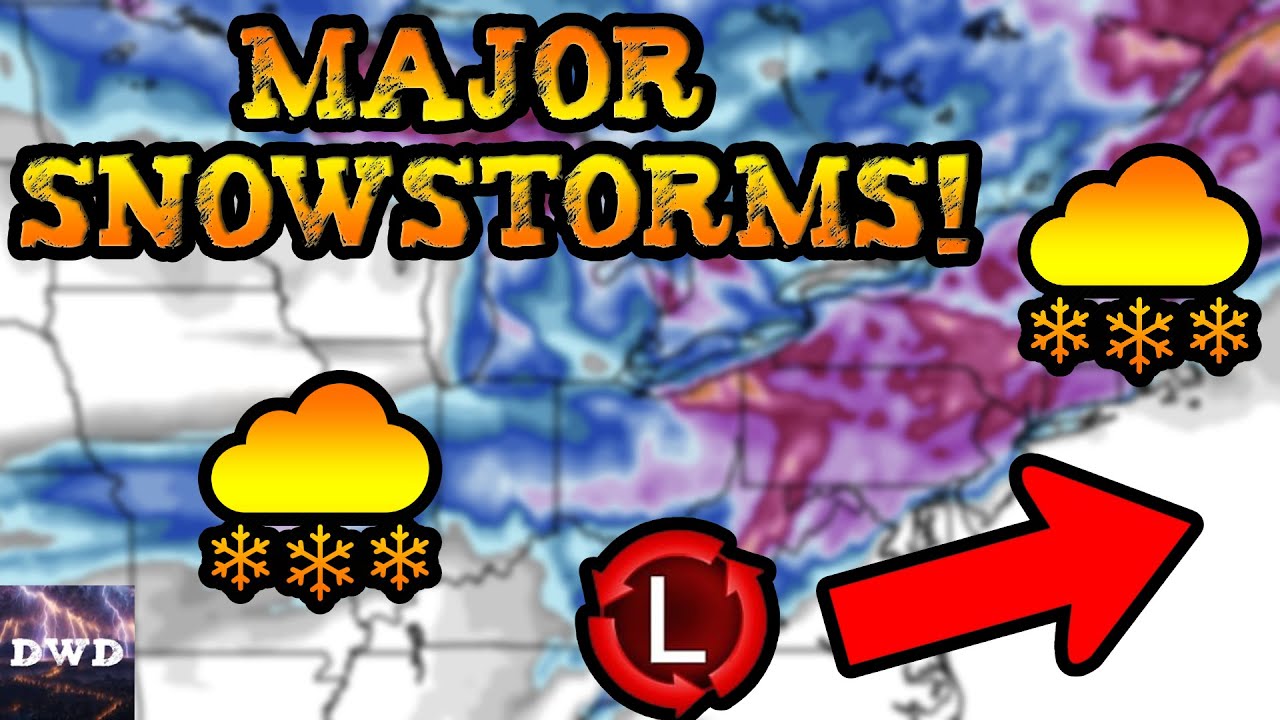 Upcoming Major Snowstorms! (Thanksgiving Weather Forecast) - YouTube