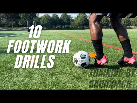 10 footwork drills to become a better soccer player I How to become a ...