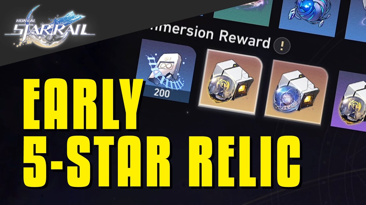Farm 5-Star Relic Early With This Method! | Honkai Star Rail - YouTube