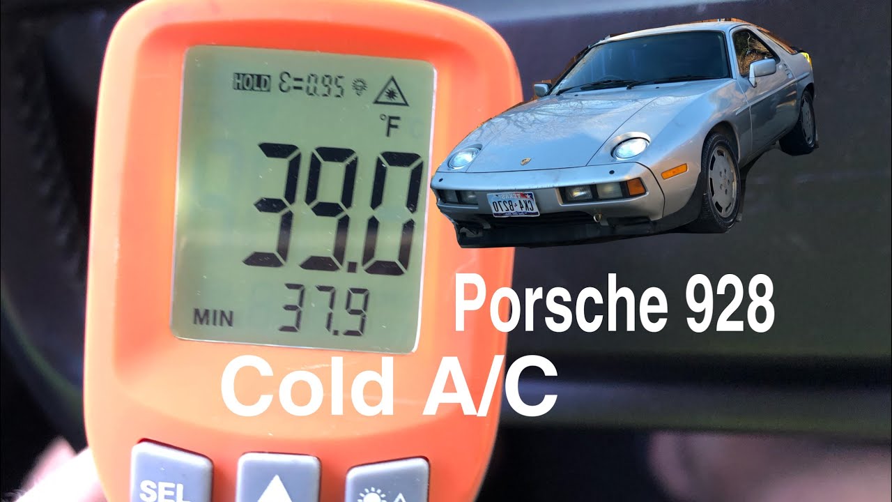Porsche 928 Getting the ac to work colder - YouTube