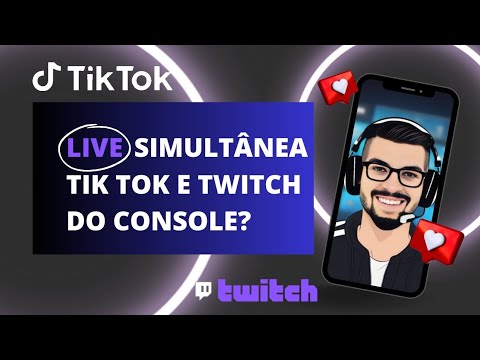 Como fazer LIVE SIMULTÂNEA do Ps4/Ps5 no TIK TOK e na TWITCH? SEM PLACA ...