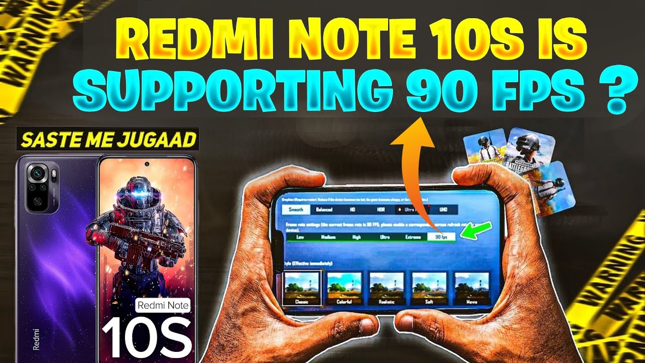 Redmi Note 10 S Is Supporting 90 Fps? | How To Enable 90 Fps In Redmi ...
