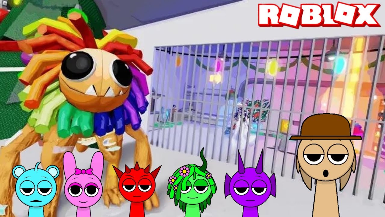 Sprunki Tunner Plays Yarnaby and Craftycorn Prison Run Obby in ROBLOX ...