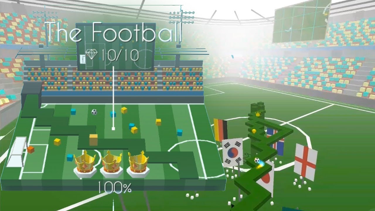 Dancing Line - The Football - YouTube